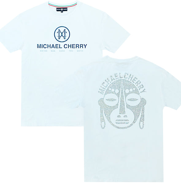 African Tee white – Michael Cherry Brand
